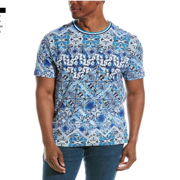 Robert Graham | Shirts | Robert Graham Mens Milan Graphic Crewneck ...